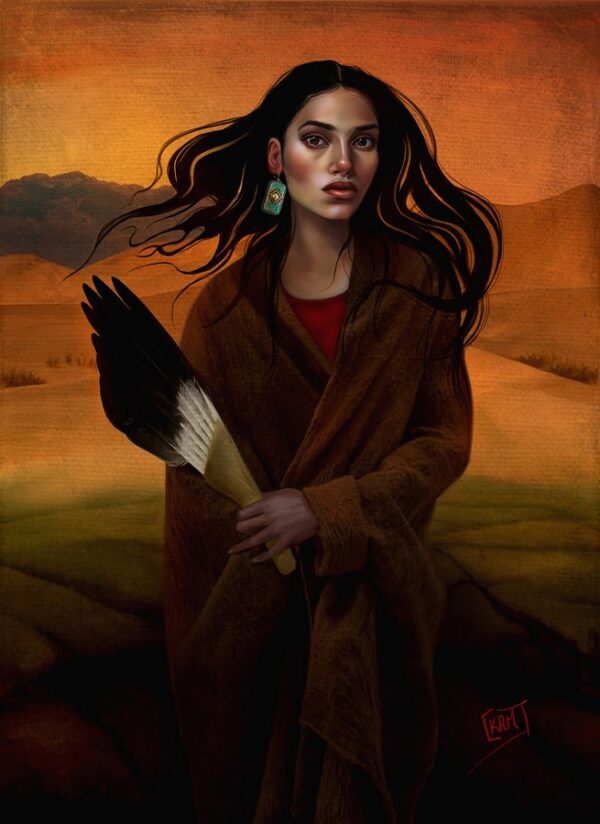 Exploring Contemporary Native Art Kait Matthews' Illustrations - thefounder